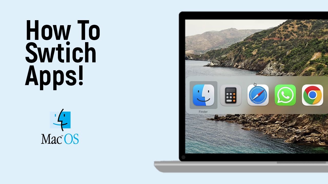 How to Switch Between Apps in MacBook [easy] - YouTube