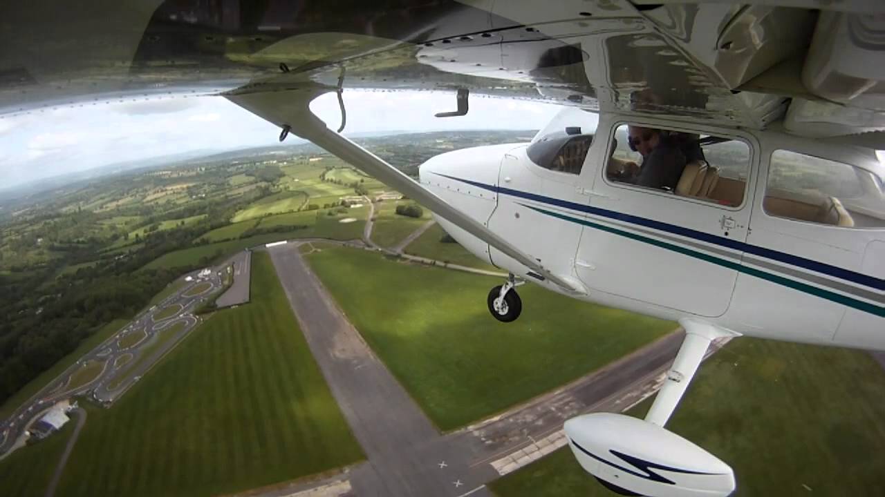 Sample Cessna 172 Wing Cam Footage - YouTube