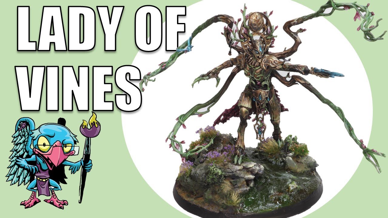 Making Miniatures Pop (Lady of Vines) - HC 354 - YouTube