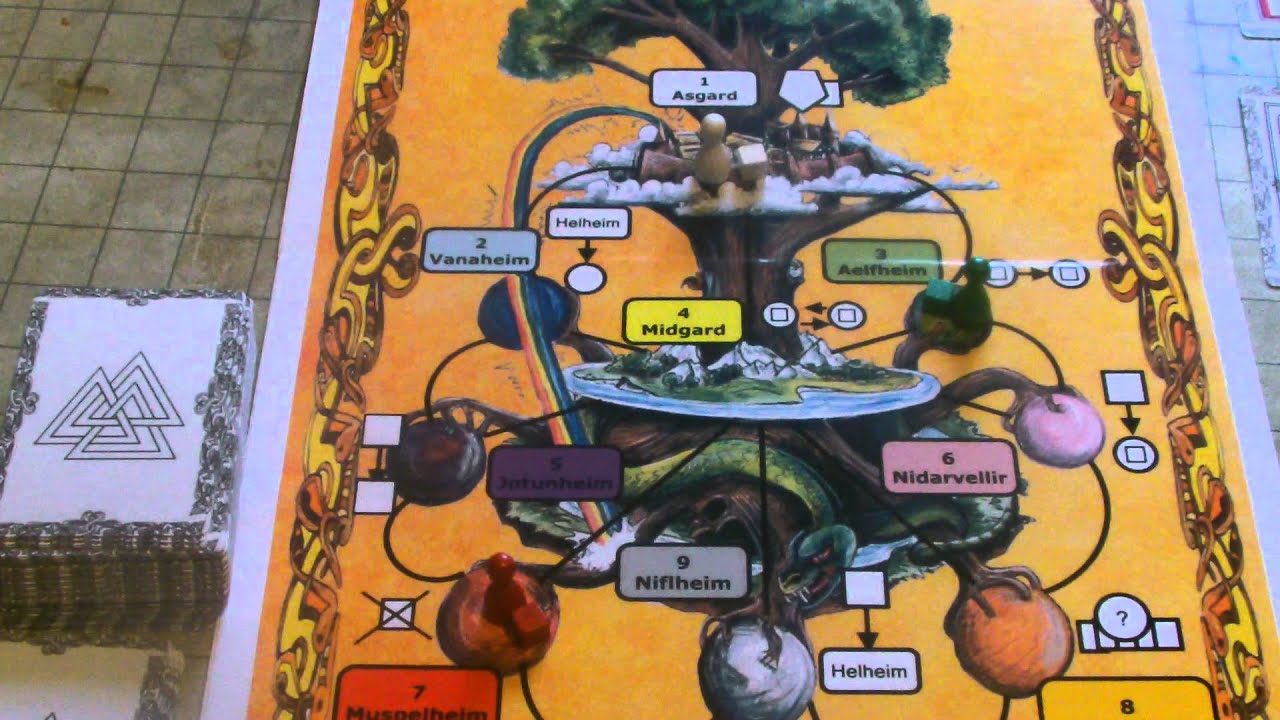 How to Play The Nine Worlds Card Game - YouTube