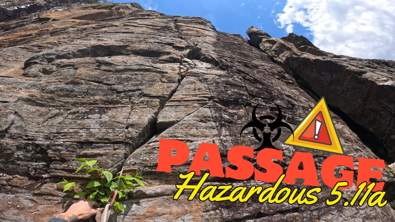 Passage Hazardous 5.11a - Saint-Alphonse-Rodriguez - YouTube