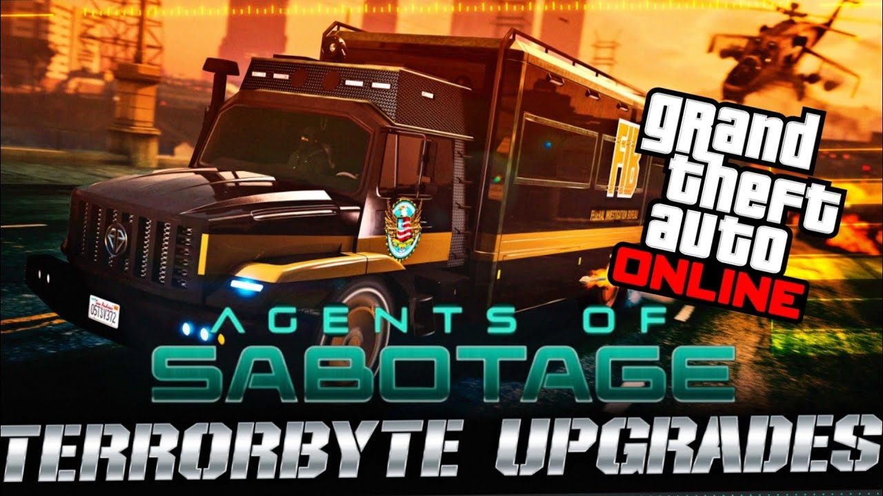 GTA Online: Terrorbyte Mk.2 Upgrades - YouTube