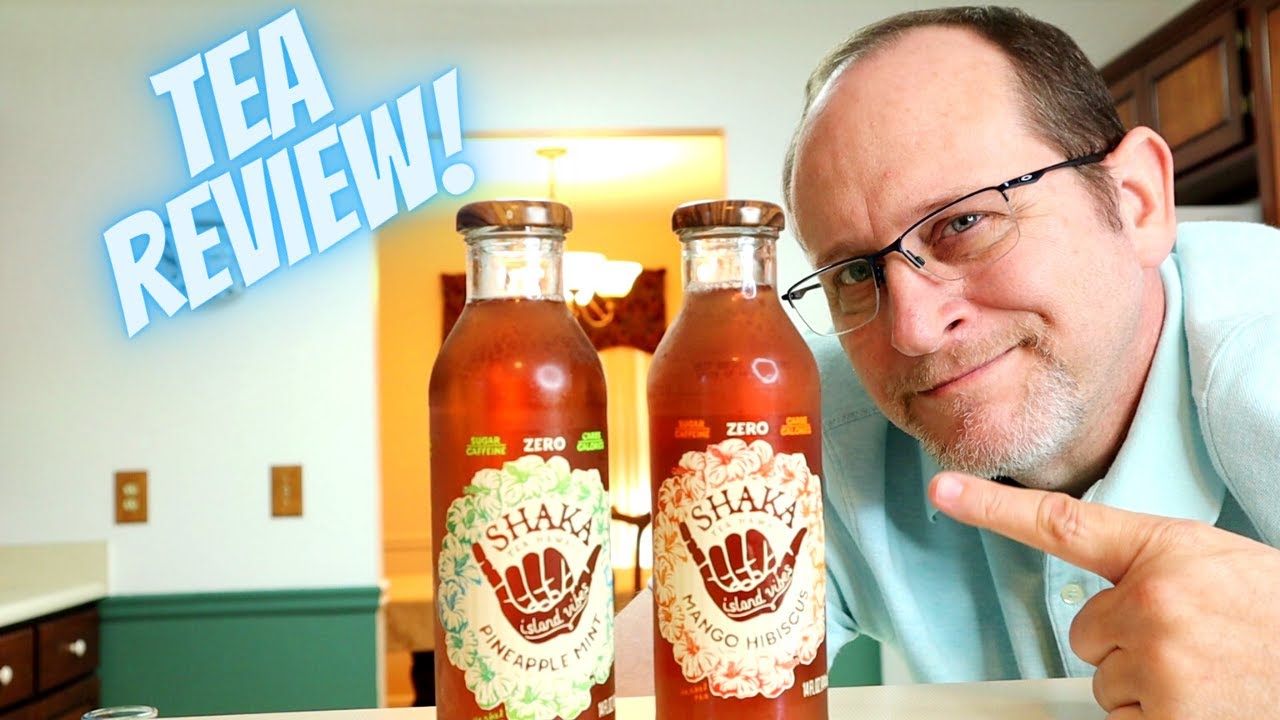 Shaka NO SUGAR Pineapple Mint Tea & ,Mango Hibiscus Tea - YouTube