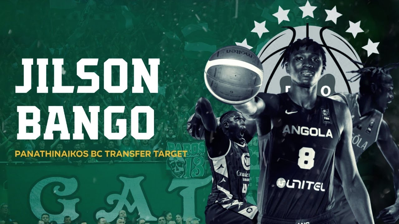 Jilson Bango Panathinaikos B.C. Transfer Target (4K) - YouTube