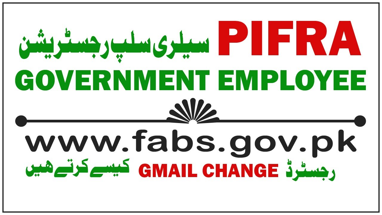PIFRA pay slip registration | change email account 2023 | FABS - YouTube