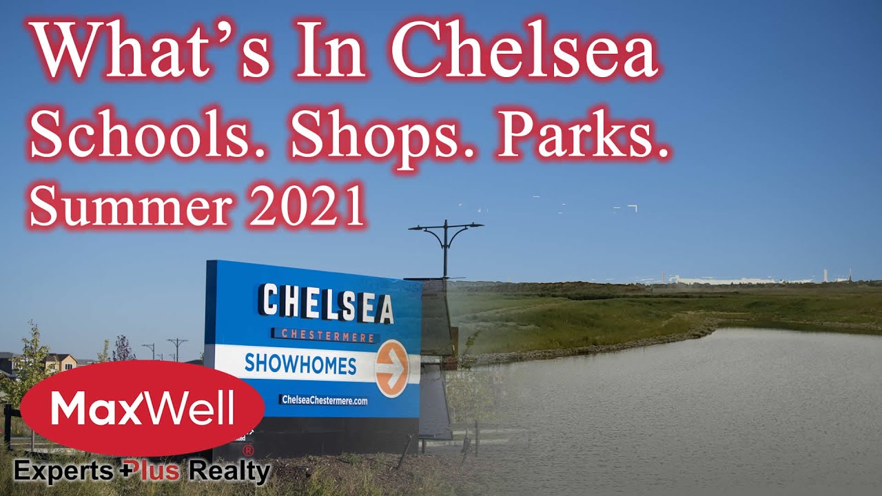 Chelsea, Chestermere. Schools? Shopping? Parks? - YouTube