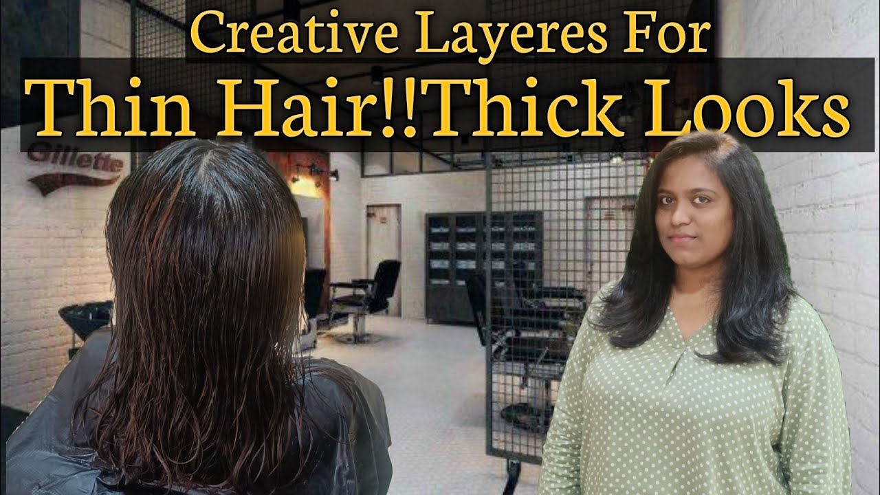 Voluminous Elegance: Search for the Perfect Creative Layers for Thin Hair|@ARichHairCraft - YouTube