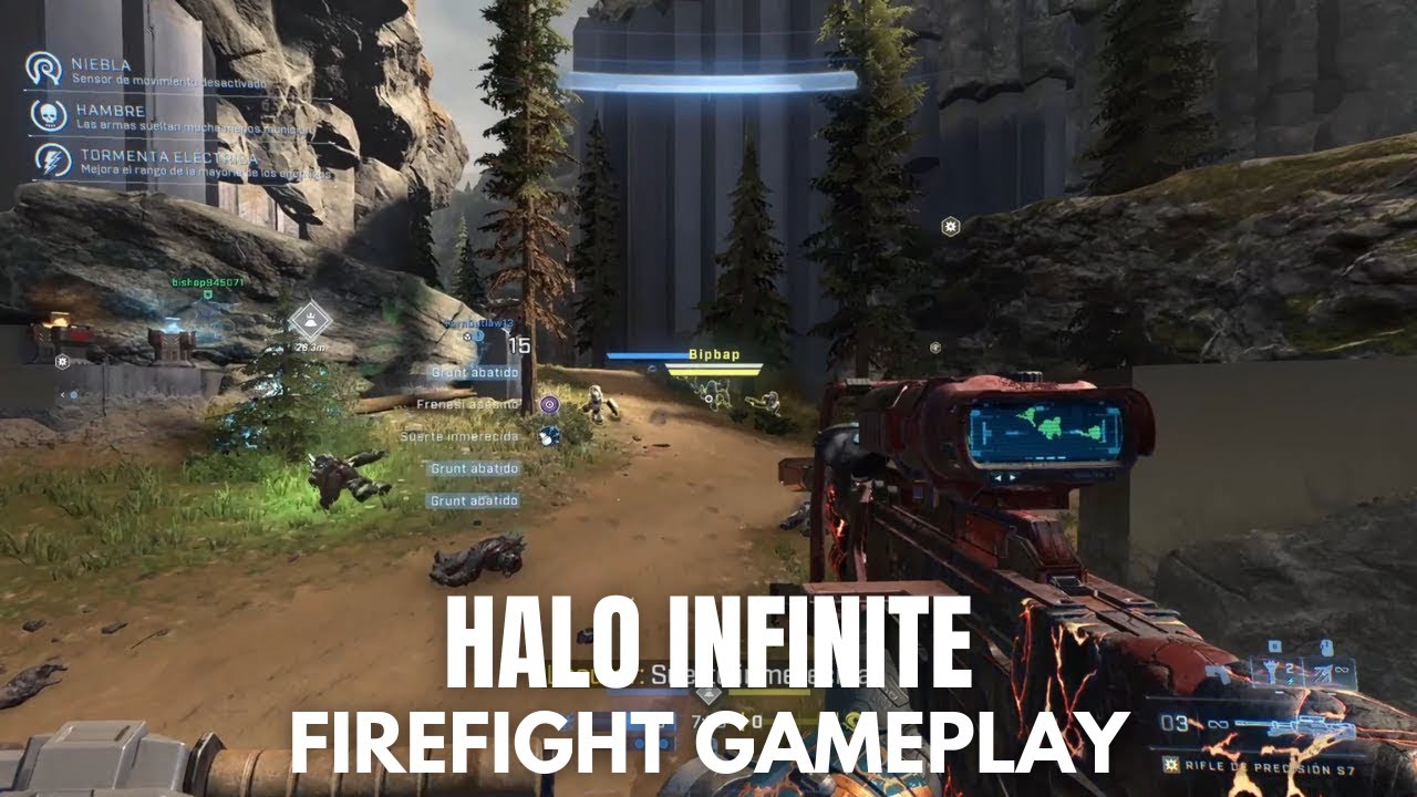 HALO INFINITE Firefight Gameplay (No Commentary) - YouTube