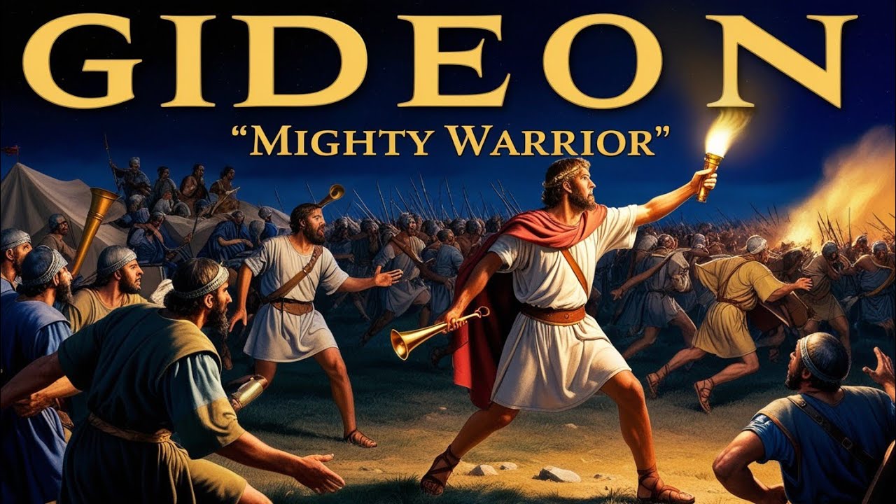 GIDEON THE MIGHTY WARRIOR |Animated bible movie - YouTube