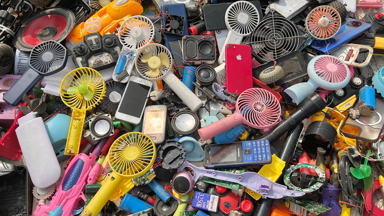 Awesome idea from scrap toys and electronic | breaking and opening ...