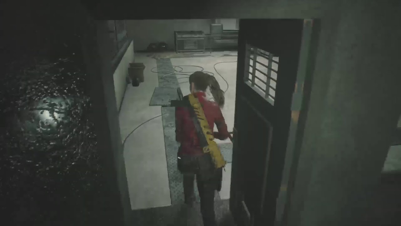 RE2 Remake: Claire 1st A Strategy - Office (Sewer) | Monitor Room - YouTube