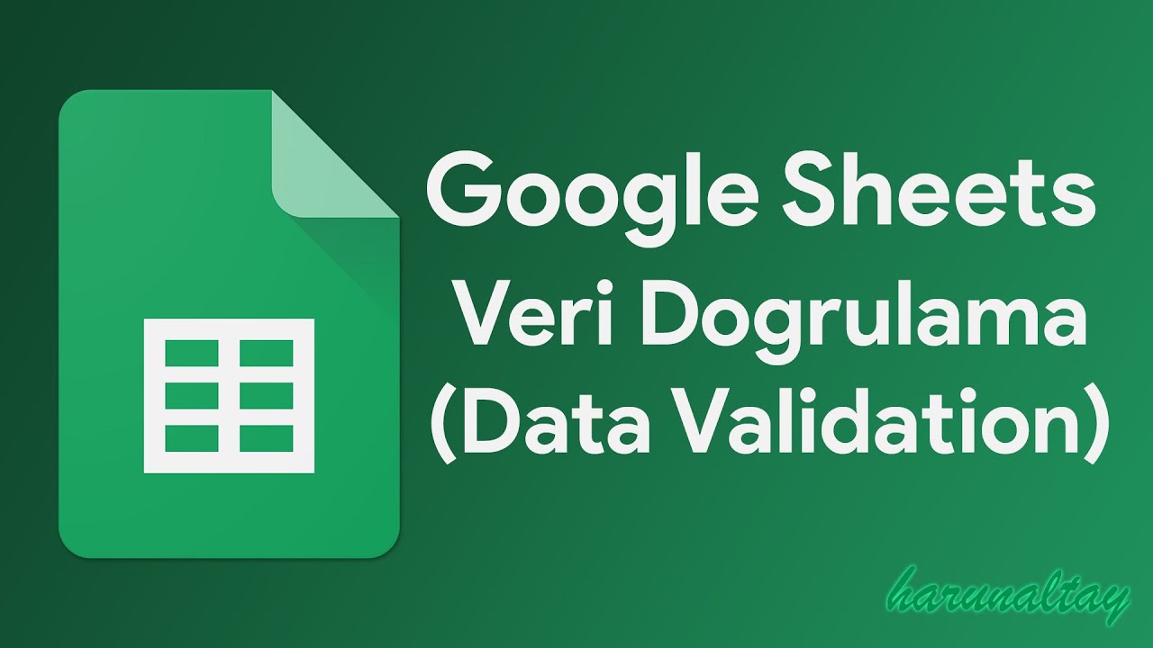 Veri Do rulama Data Validation Google Sheets E itimleri YouTube veri-do-rulama-data-validation-google-sheets-e-itimleri-youtube