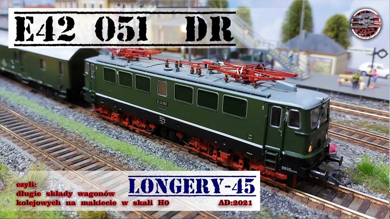 E42 051 DR BRAWA nr-10604 (Longery-45) - YouTube