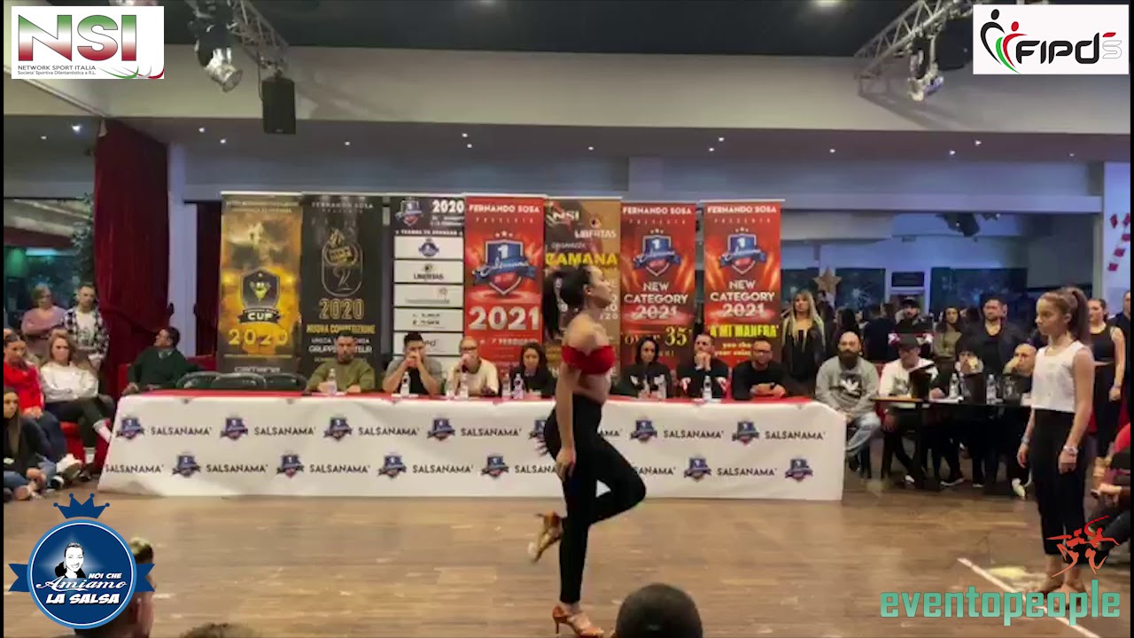 SALSANAMA' 2020 : FRANCESCA LORETO VS CACCIATORE MARTINA - UNDER 17- 03 ...