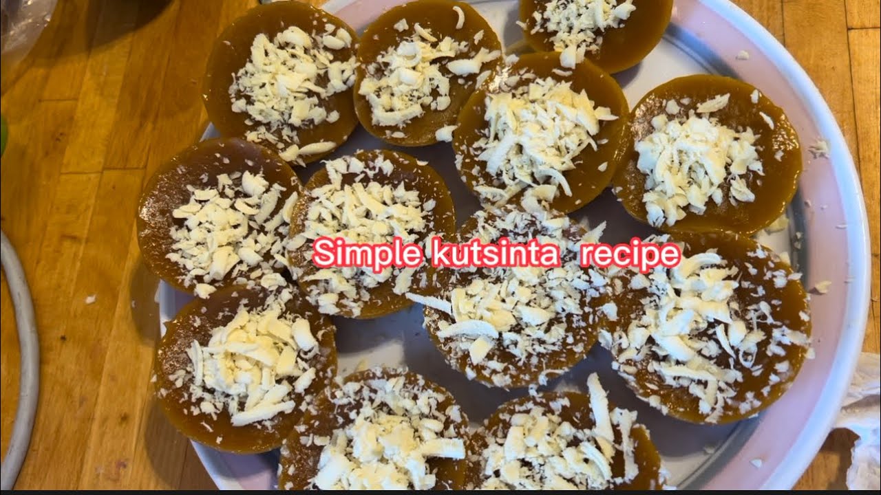 Simple kutsinta recipe. - YouTube