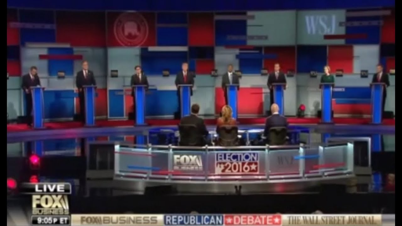 FULL 4th GOP Republican Presidential Debate Nov 10, 2015 - YouTube