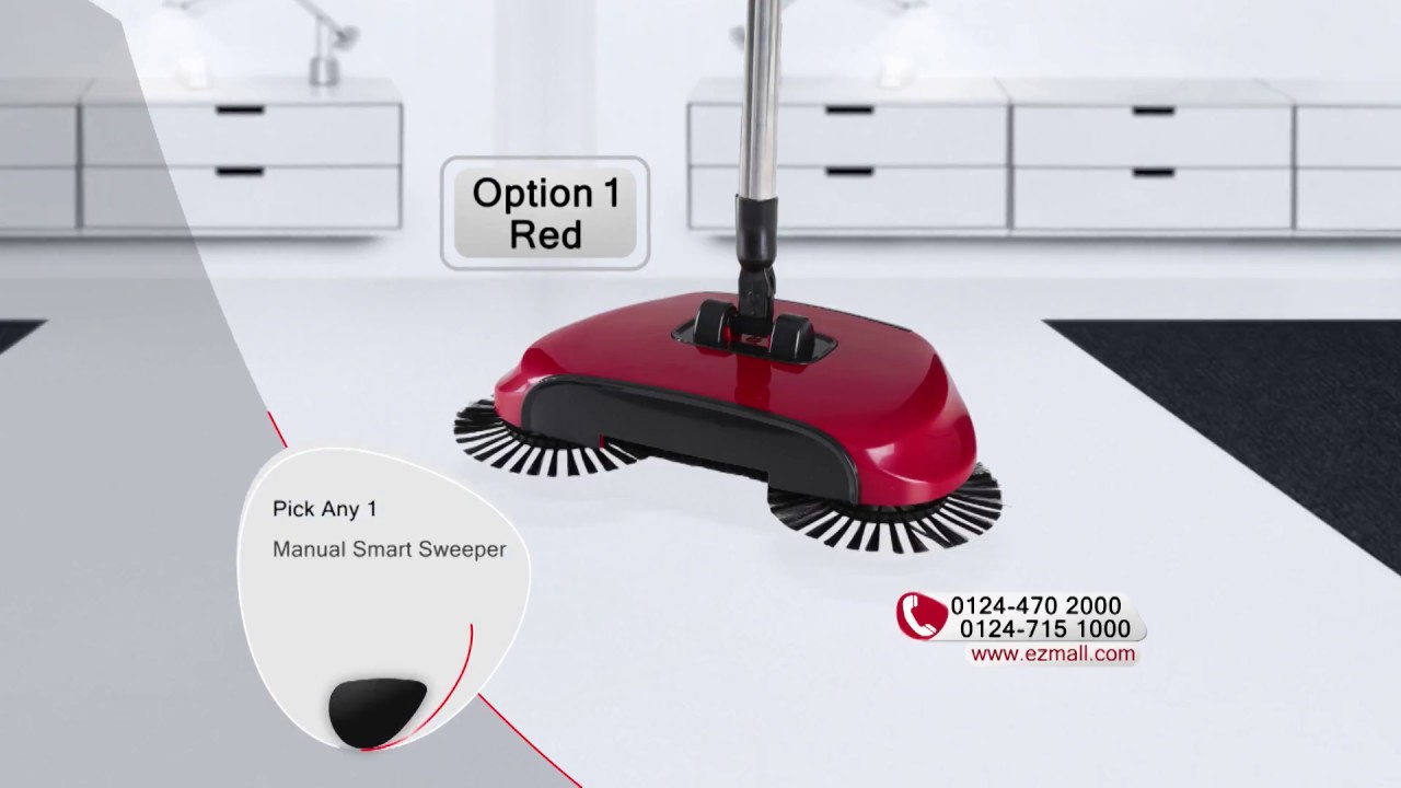 Ezmall | Classy Touch Floor Sweep Machine - YouTube