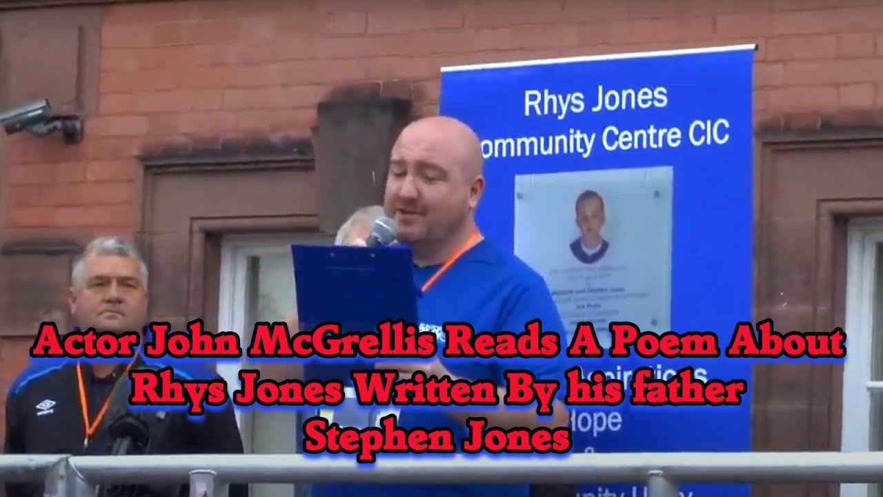 Rhys Jones Poem Written By His Dad Stephen Jones. Run For Rhys Event ...