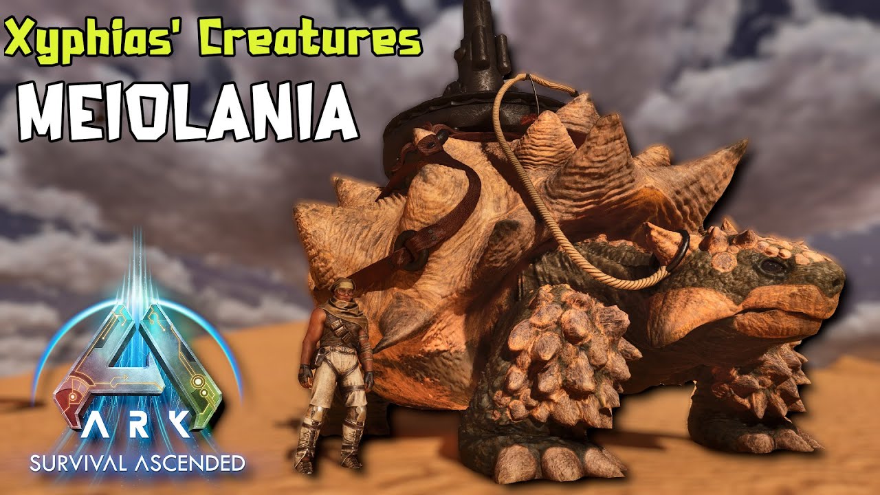 Xyphias' Creatures Meiolania In Ark Ascended! - YouTube