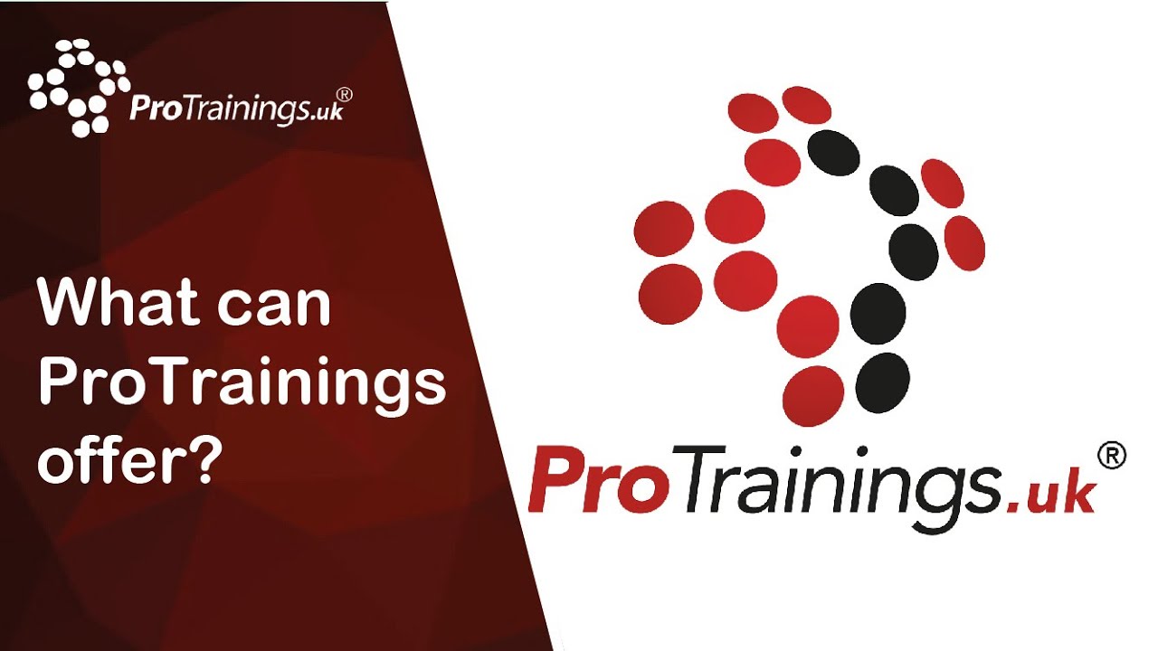 What can ProTrainings offer? - YouTube