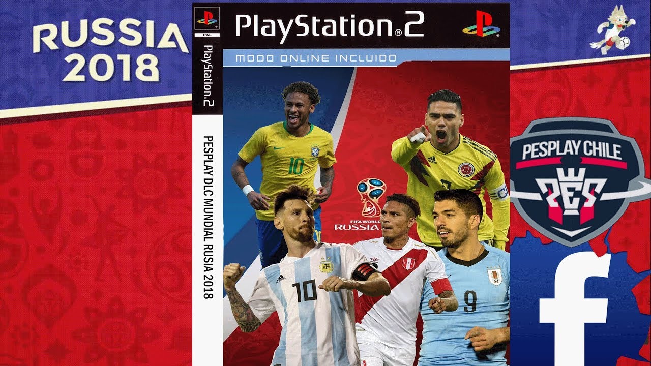 PES PLAY ONLINE MODO RUSIA 2018 | PS2 - PC - YouTube
