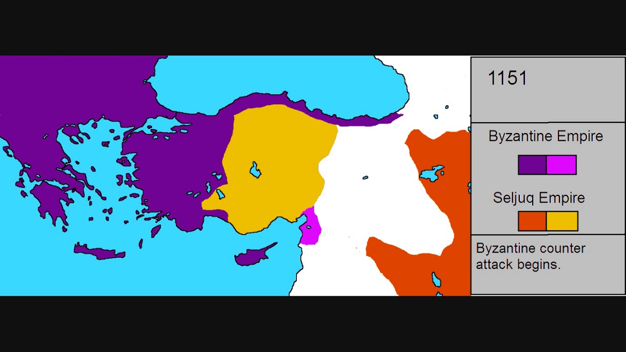 Byzantine-Seljuk wars: Every year - YouTube