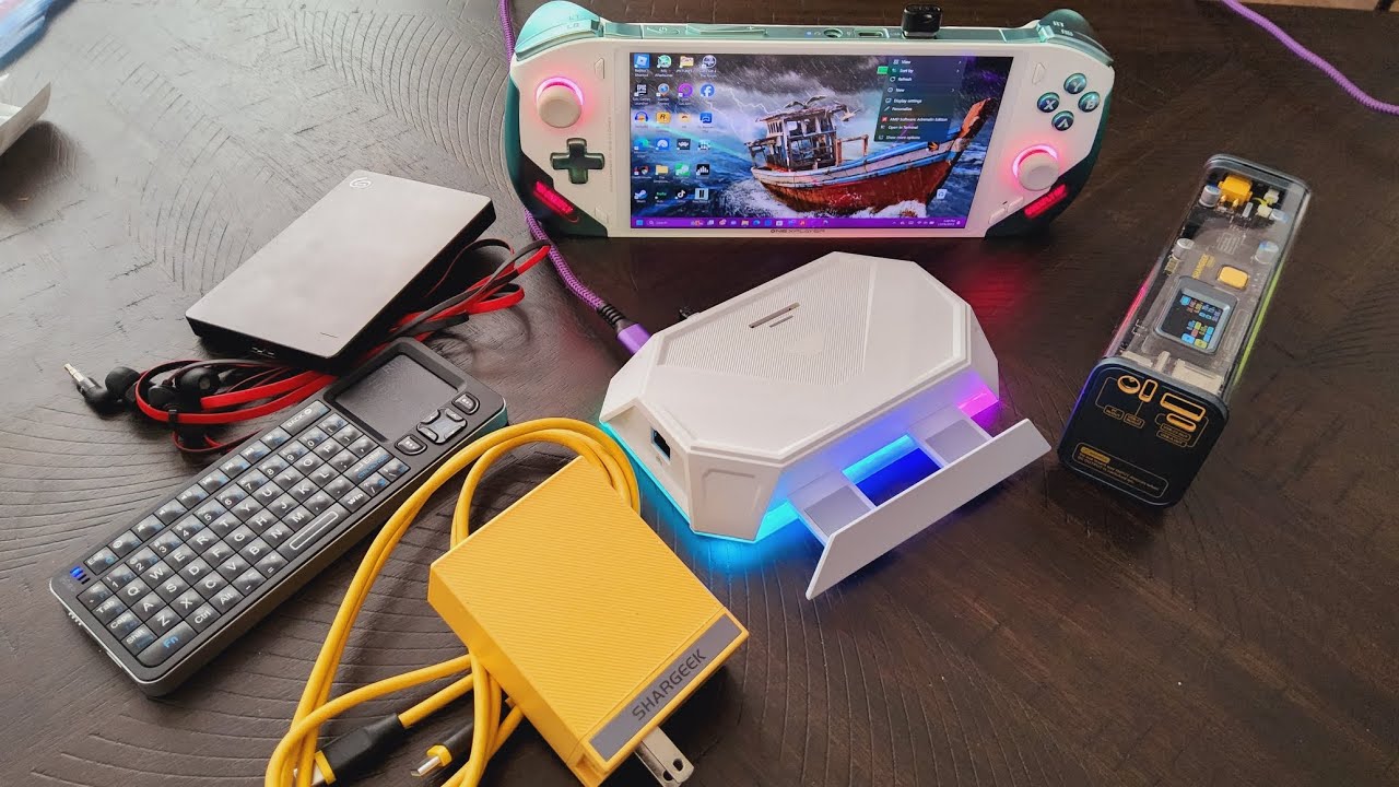 Useful Accessories and carry case for Onexfly and any other Handheld ...