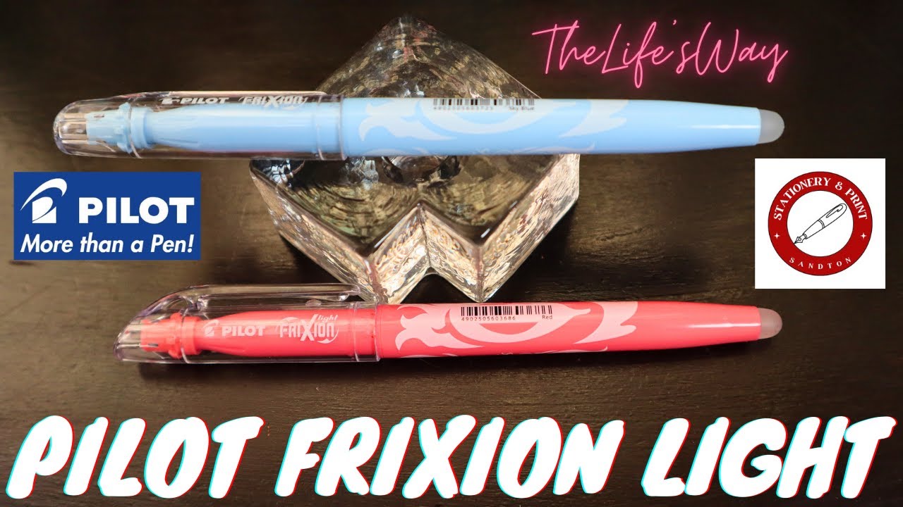 Pilot Frixion Light Highlighters (ZAR 30) - YouTube