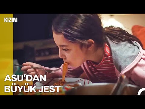 Şöyle Koca Bi' Tabak Salçalı Makarnaya Hayır Demem - Kızım