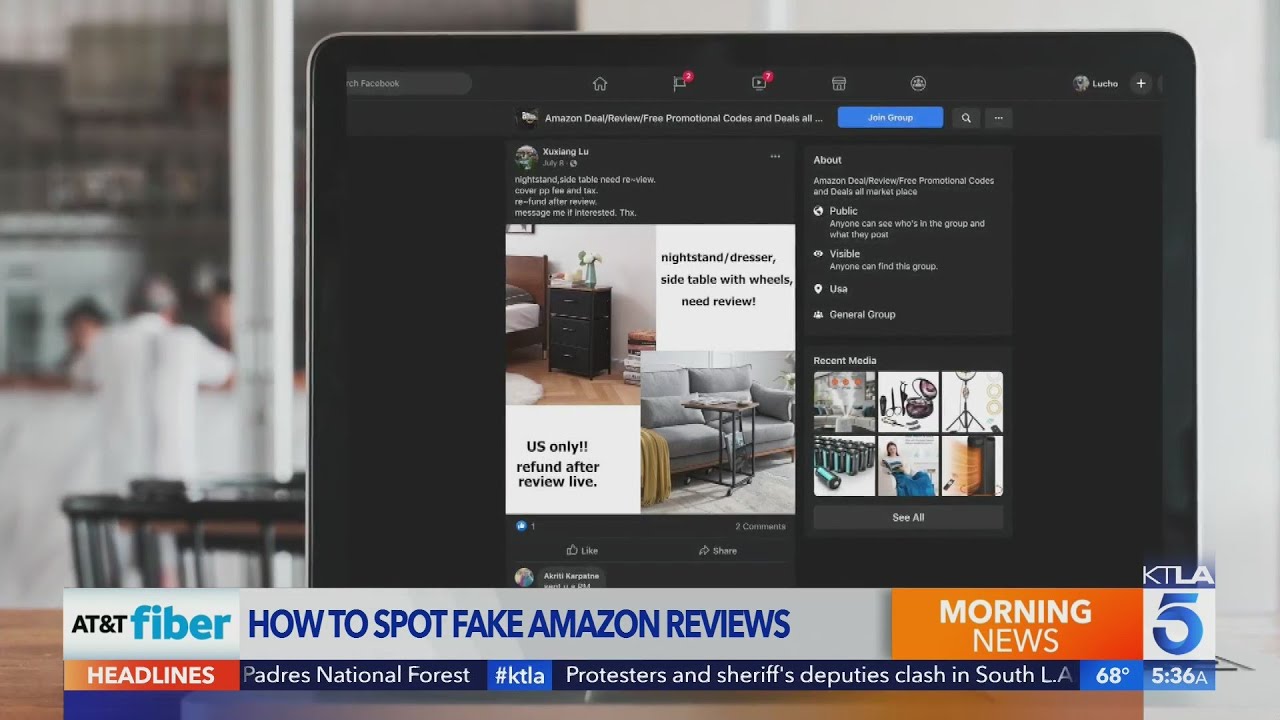 How to spot fake Amazon reviews - YouTube