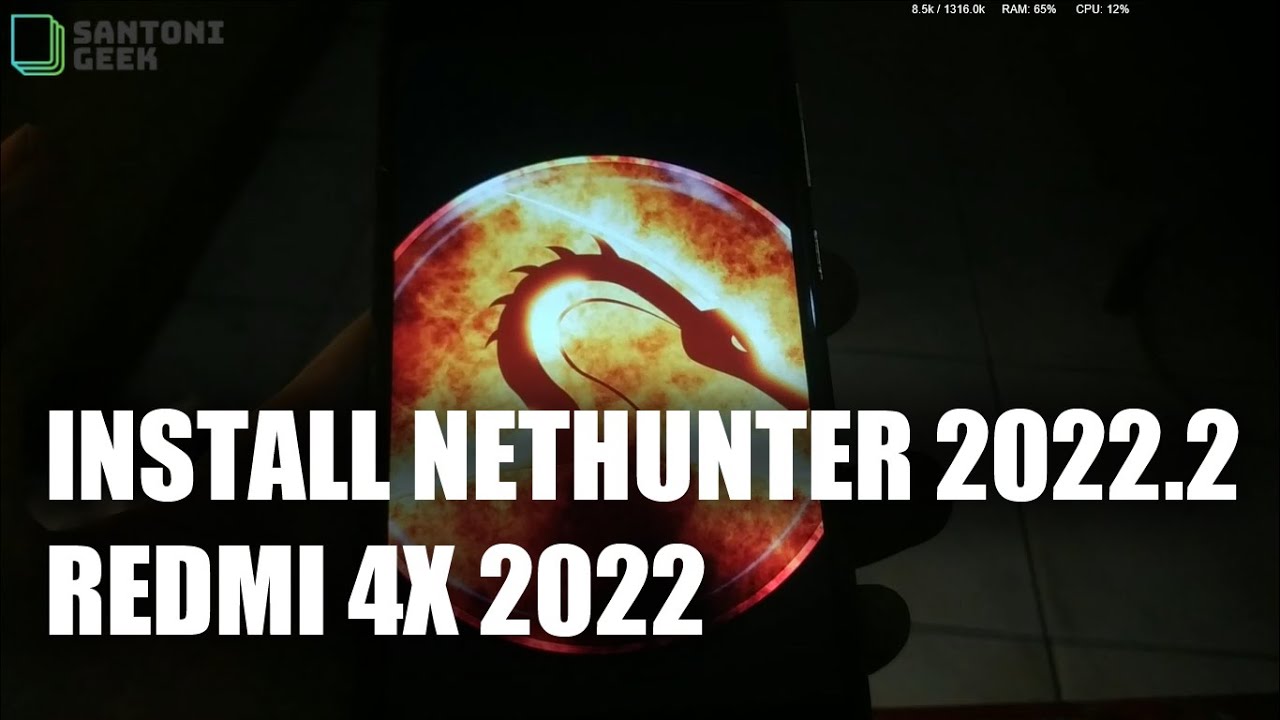 installing nethunter redmi 4x 2022 - YouTube
