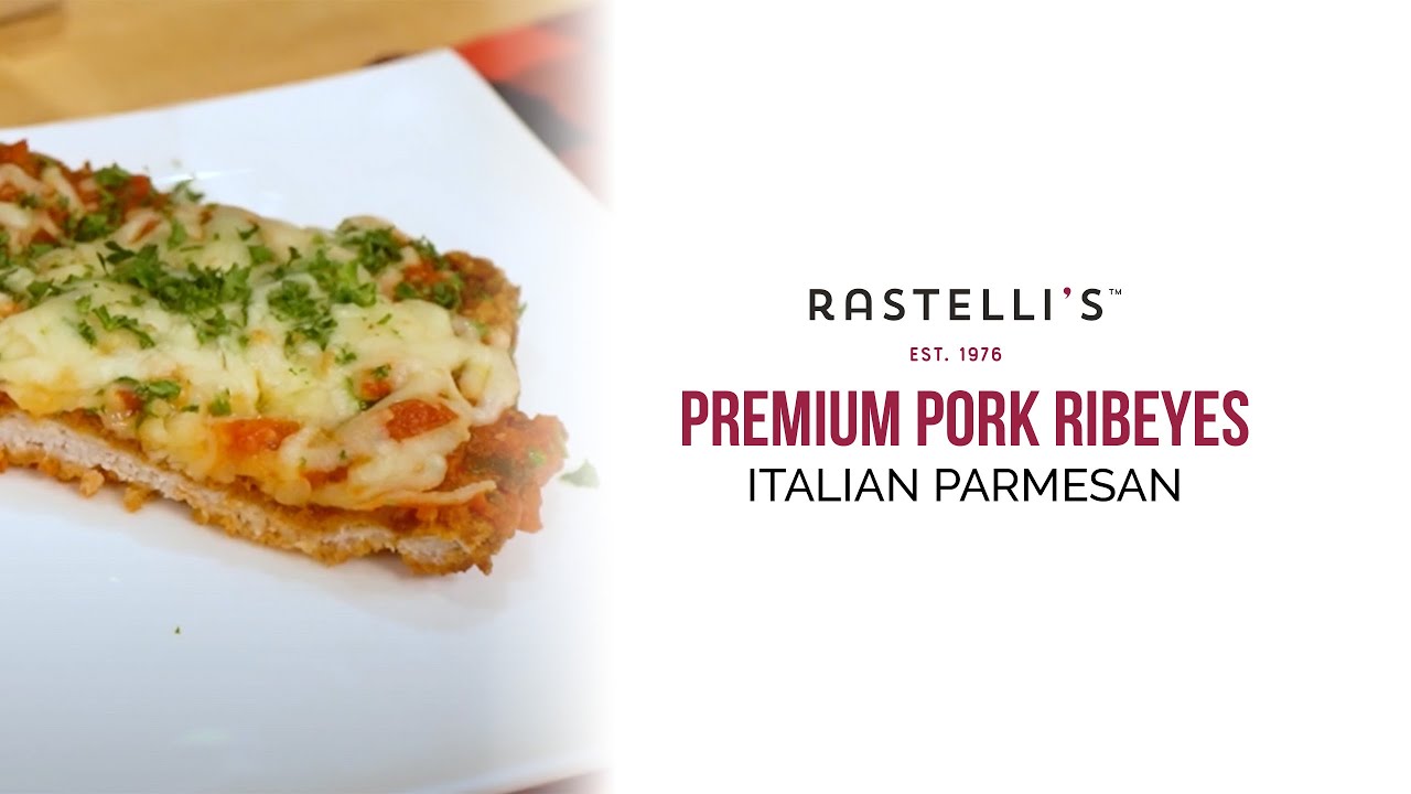 Premium Pork Ribeye: Italian Parmesan - YouTube
