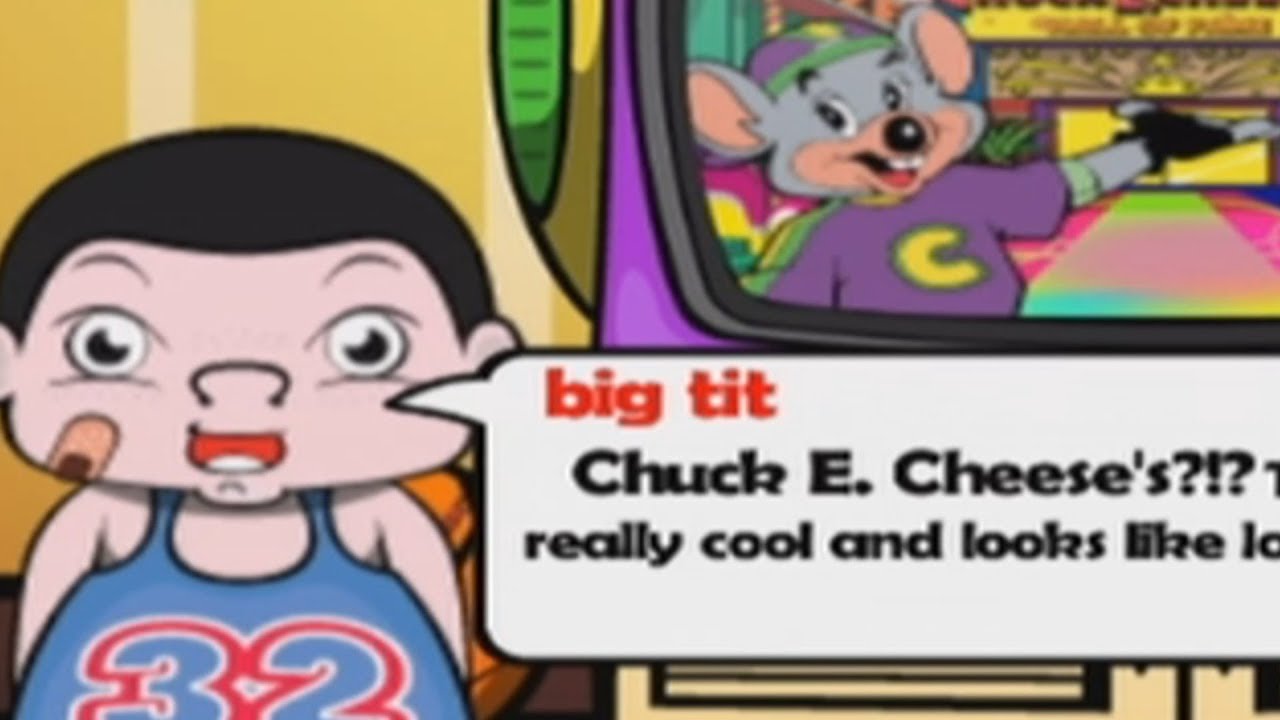 i go to chuck e cheese on the wii and get hit on by the mouse - YouTube