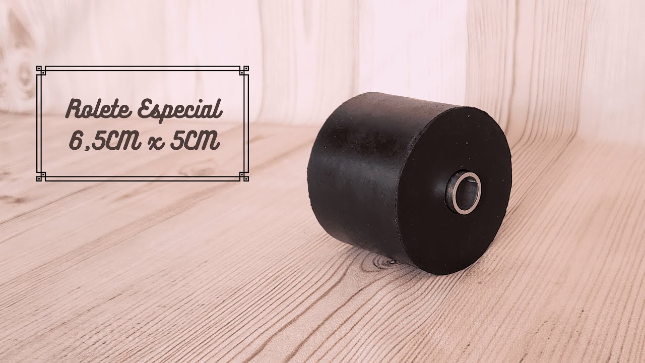 Rolete Especial Berço Roller Borracha Carreta Reboque Barco Lancha Jet ...