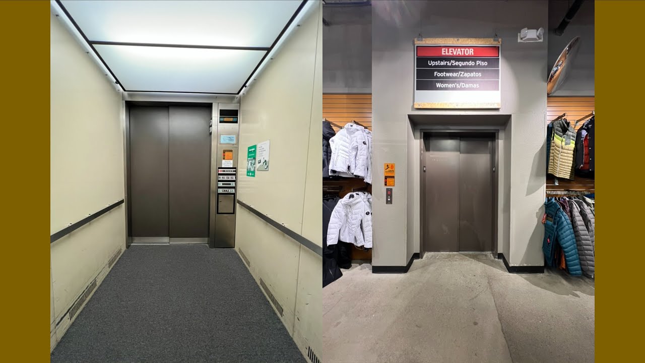 Retake of the Dover Elevator at REI in Northridge, California - YouTube
