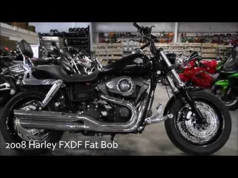 2008 Harley Davidson FXDF Dyna Fat Bob - YouTube