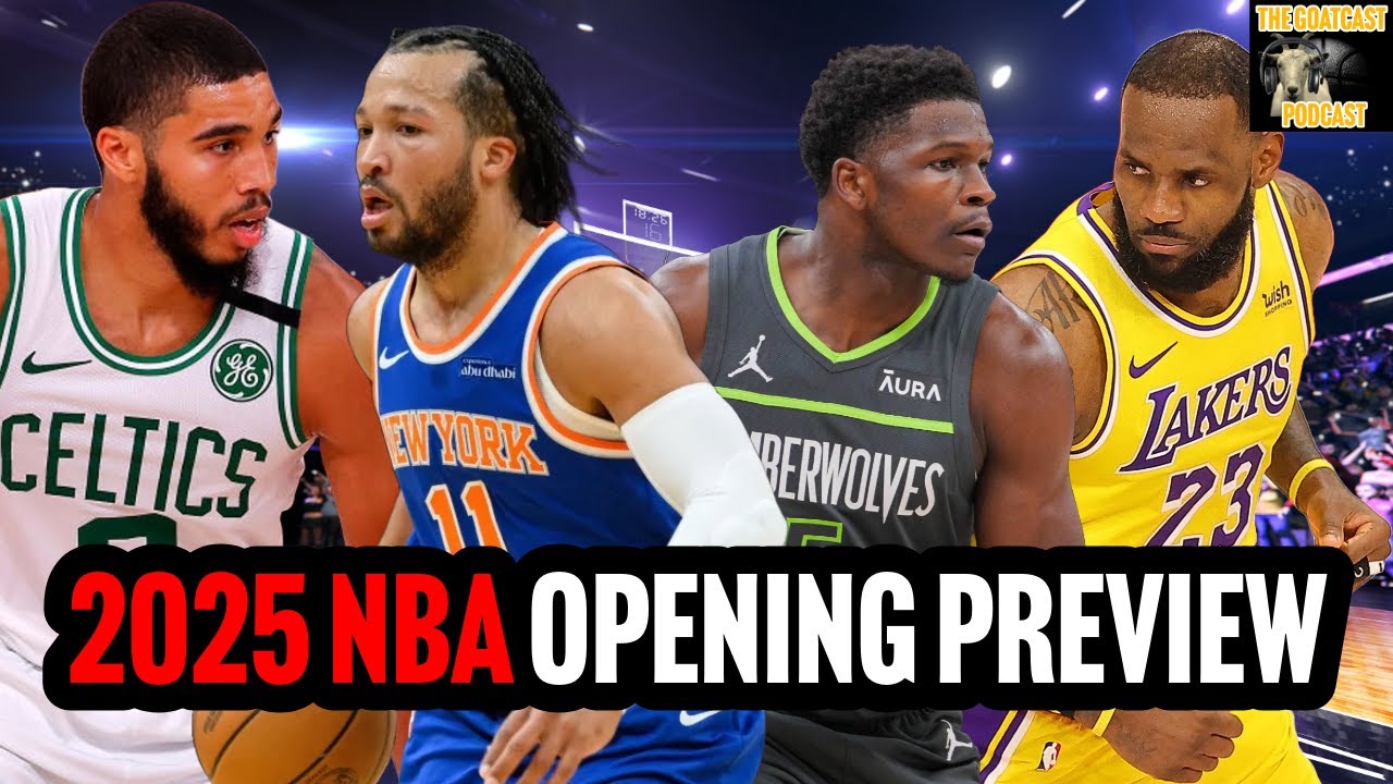 2025 NBA Opening Night Preview + Bold Predictions #nba #basketball # ...