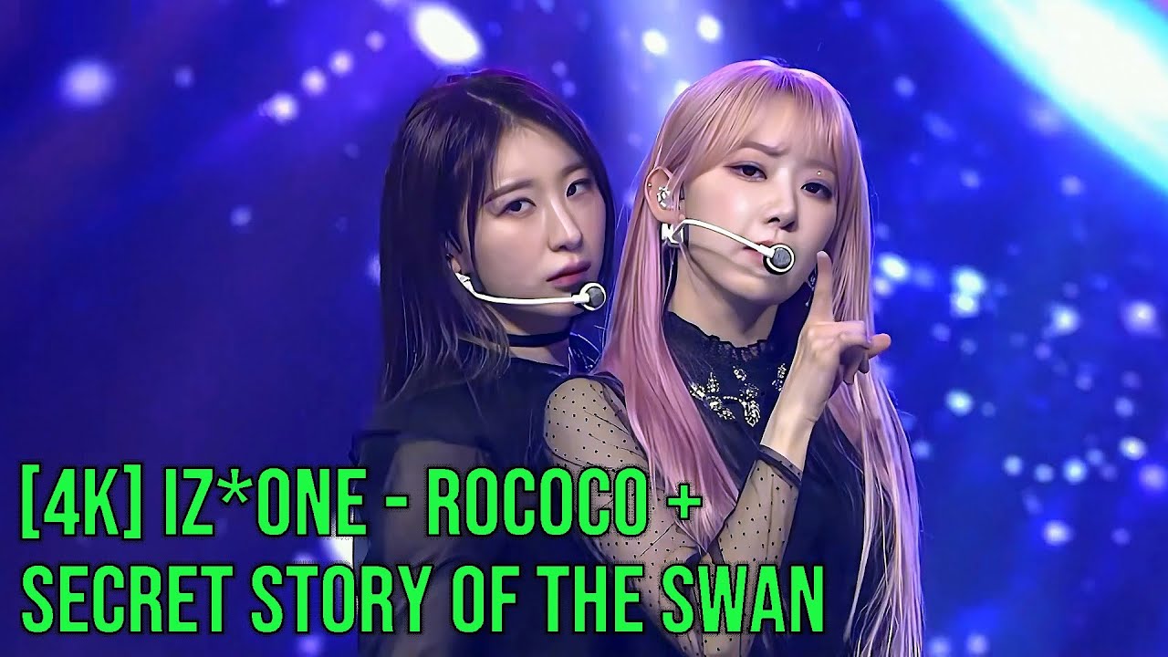 [ 4K LIVE ] IZ*ONE - Rococo + Secret Story of the Swan - (201128 Asia ...