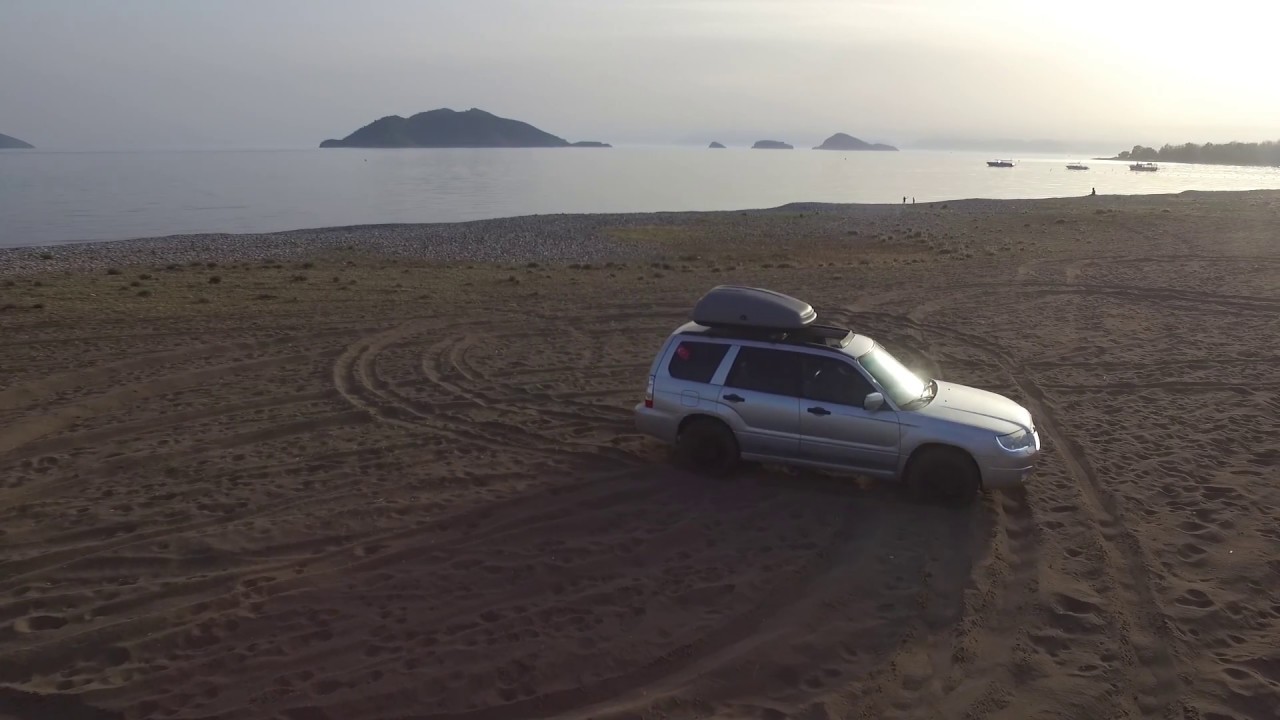 2007 Subaru Forester on the beach.. - YouTube