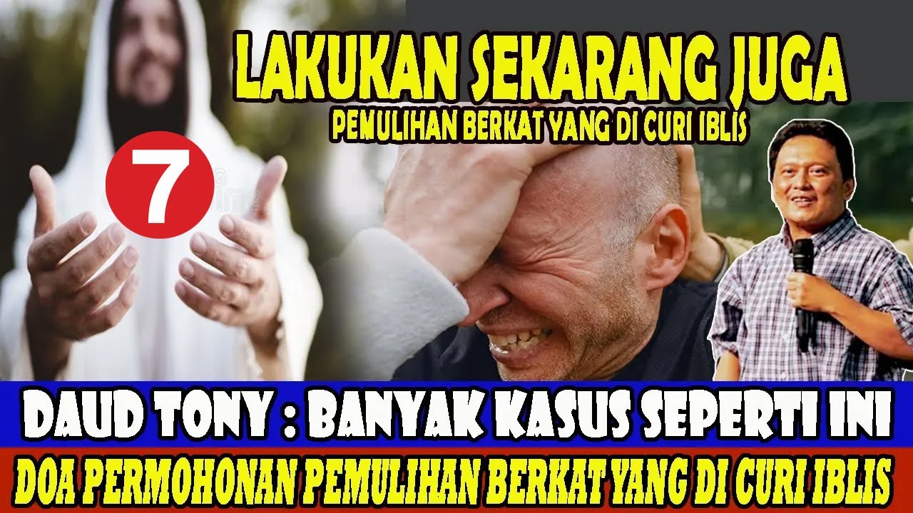 DAUD TONY : CARA DOA PERMOHONAN PEMULIHAN BERKAT YANG DI CURI IBLIS ...