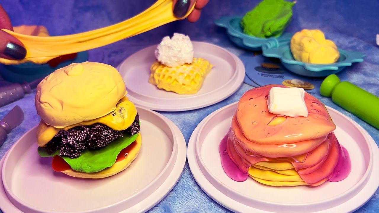 ASMR Making Fake Food (Whispered, Satisfying) - YouTube