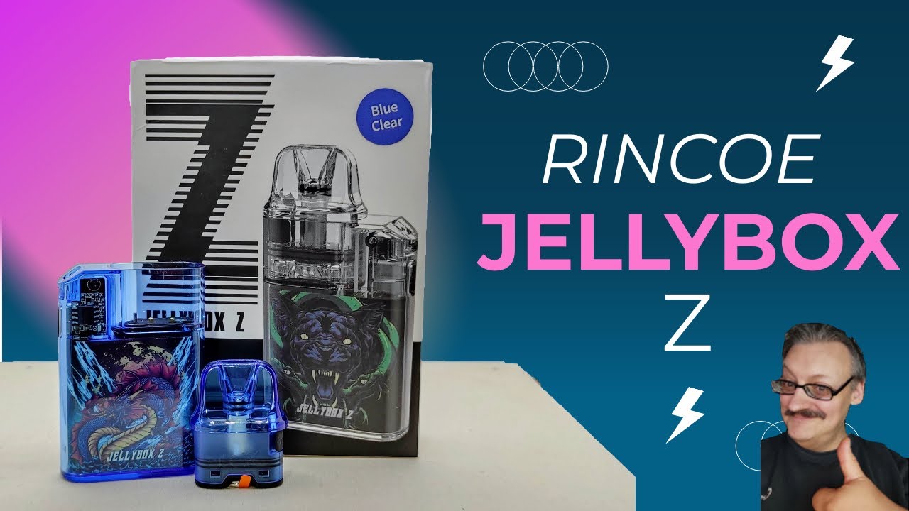 Rincoe Jellybox Z Ein kleiner Interessanter Pod mit schönem Motiv - YouTube