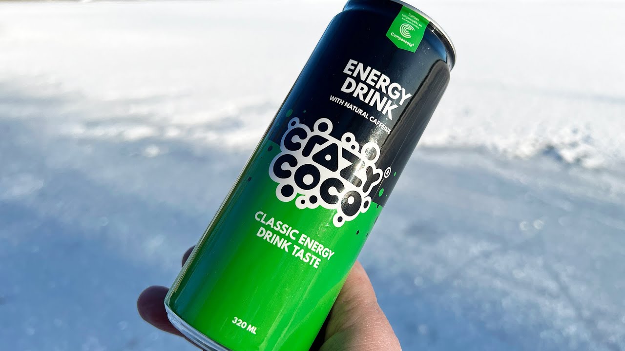 Crazy Coco Energy Drink - YouTube