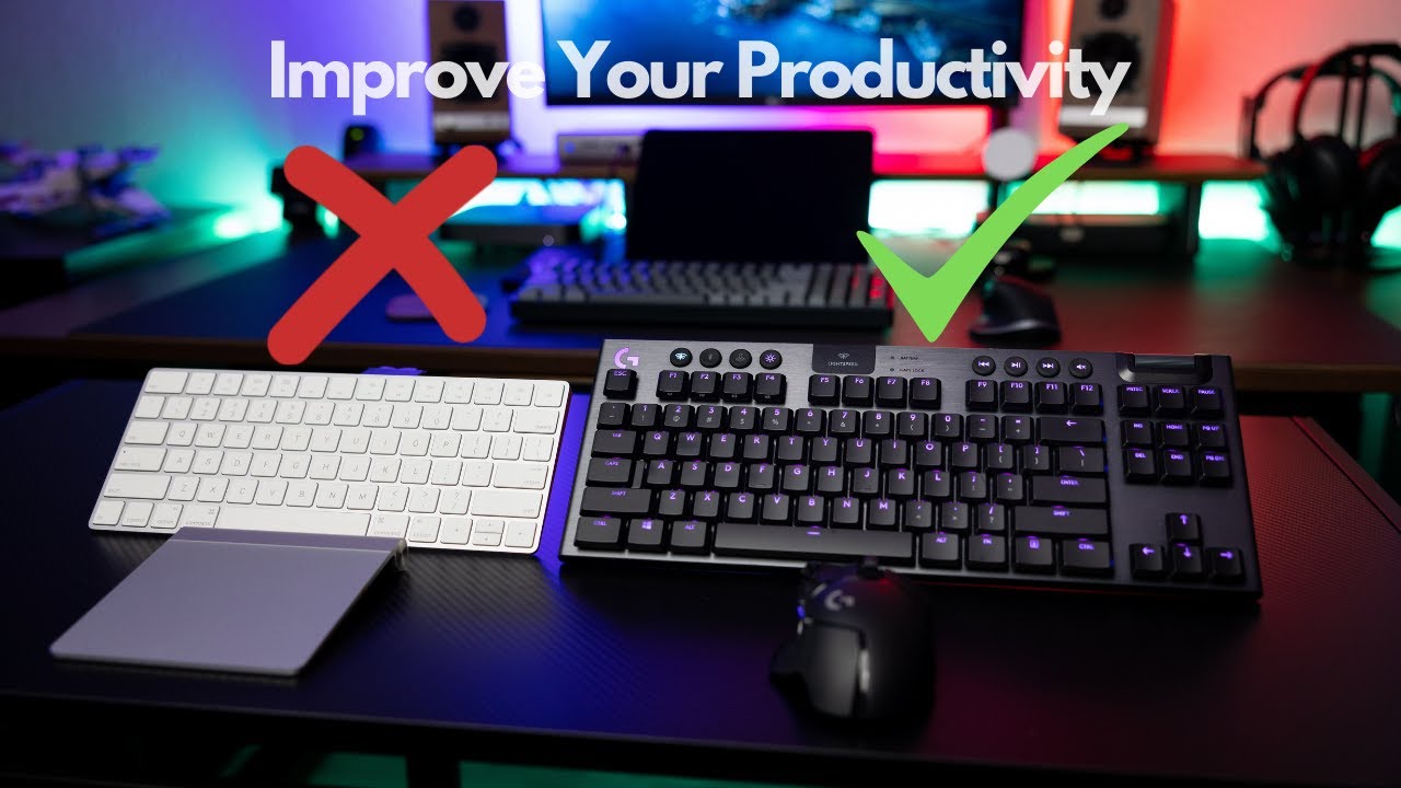10 EASY Steps to Upgrade Your Desk! - Improving Your Productivity ...