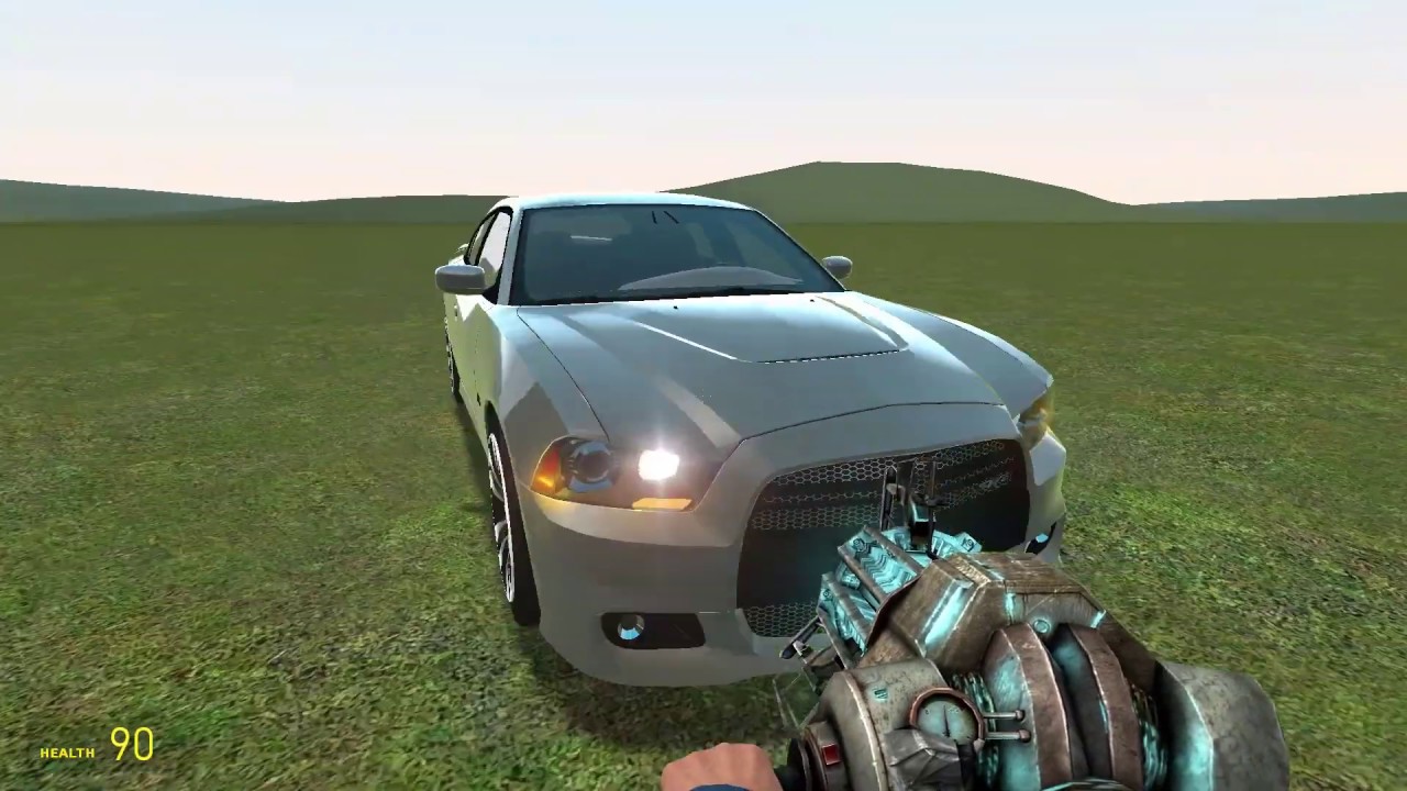 Dodge charger 2012 Gmod, VCmod - YouTube
