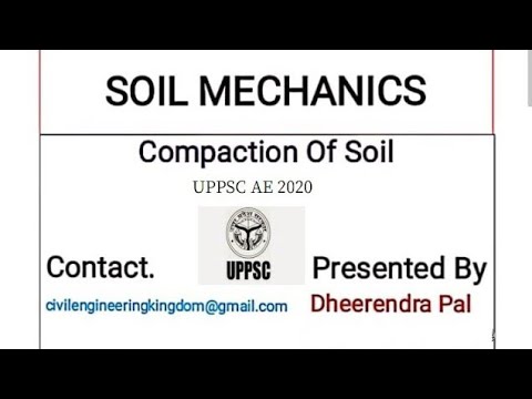 Compaction Of Soil ।। Compaction Vs Consolidation ।। Compaction Test Of ...