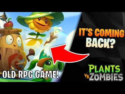 Plants Vs Zombies RPG Game is back? - YouTube