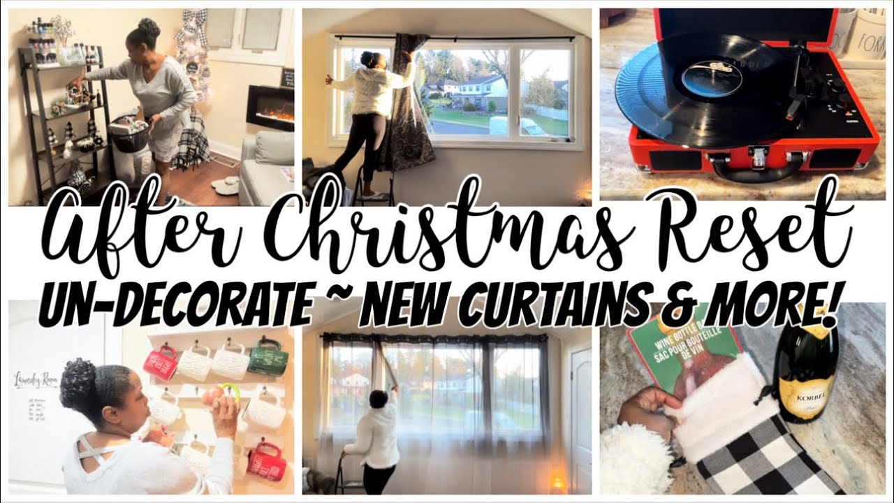 HOME RESET | RESET FOR 2024 | AFTER CHRISTMAS RESET - YouTube