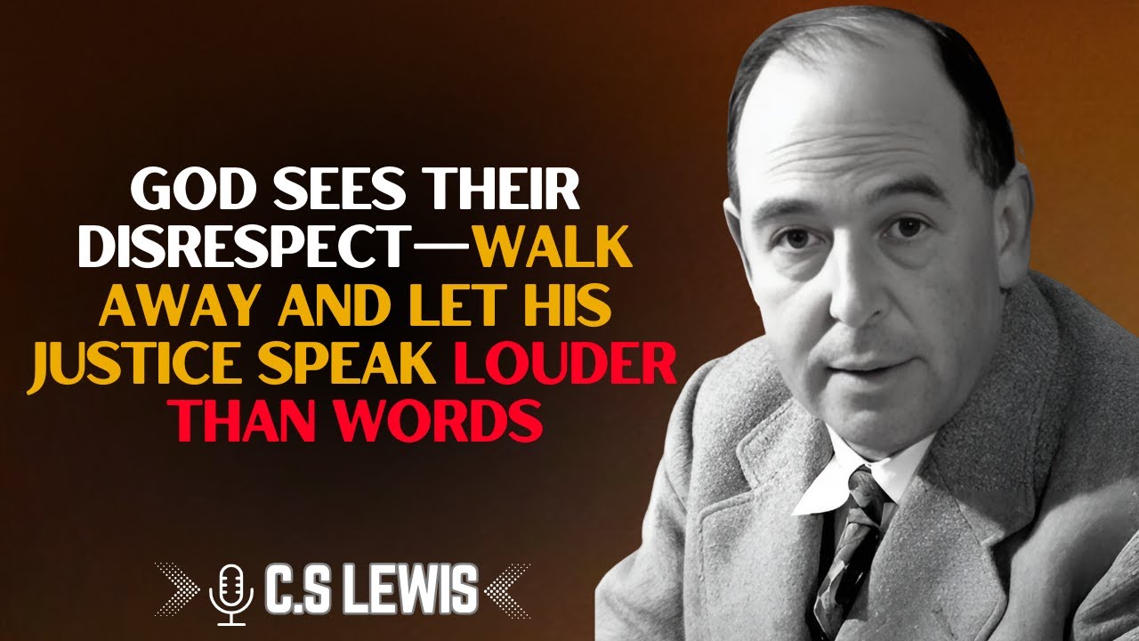 God Sees Their Disrespect—Walk Away and Let His Justice Speak Louder ...