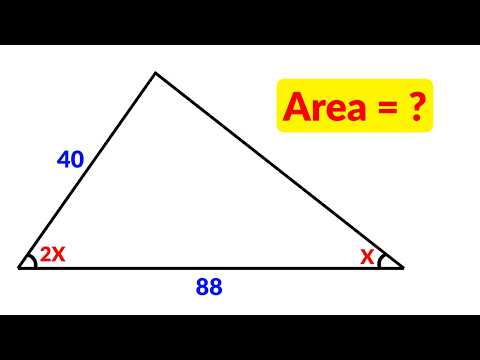 Can you find the area of the triangle?